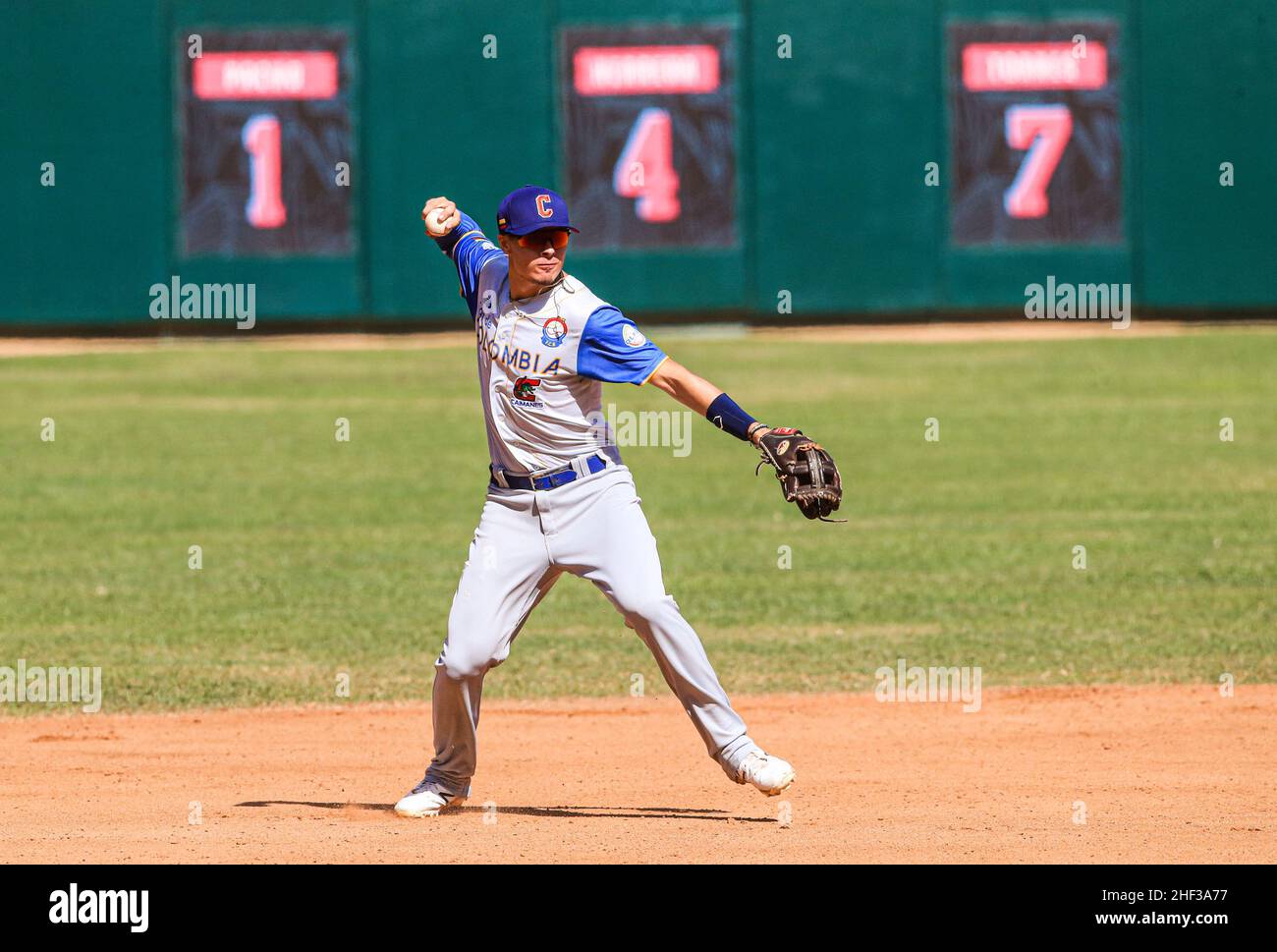 MAZATLAN, MEXICO - FEBRUARY 02: Evan Manuel Mendoza, of Caimanes de ...