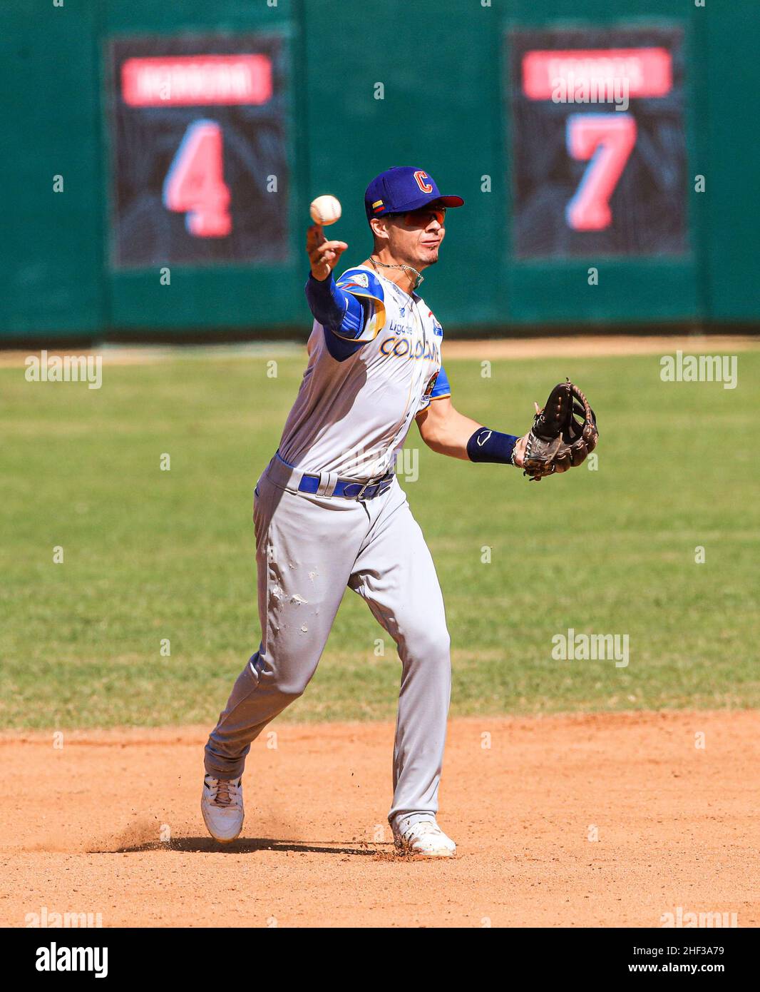 MAZATLAN, MEXICO - FEBRUARY 02: Evan Manuel Mendoza, of Caimanes de ...