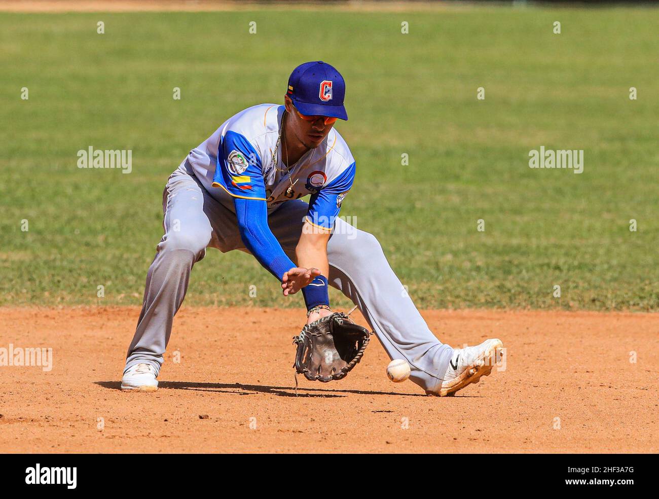 MAZATLAN, MEXICO - FEBRUARY 02: Evan Manuel Mendoza, of Caimanes de ...