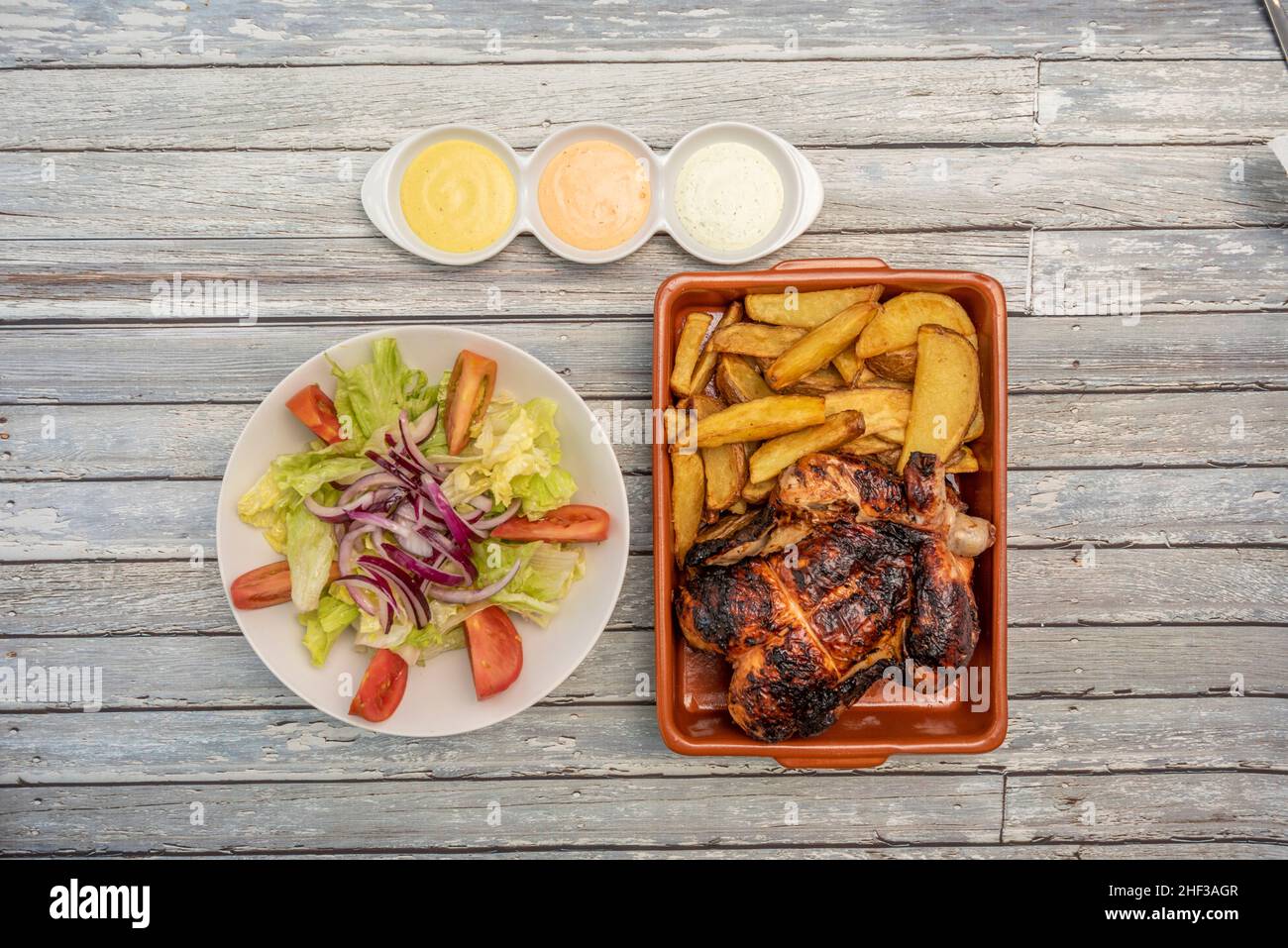Sunday roast chicken menu hi-res stock photography and images - Alamy