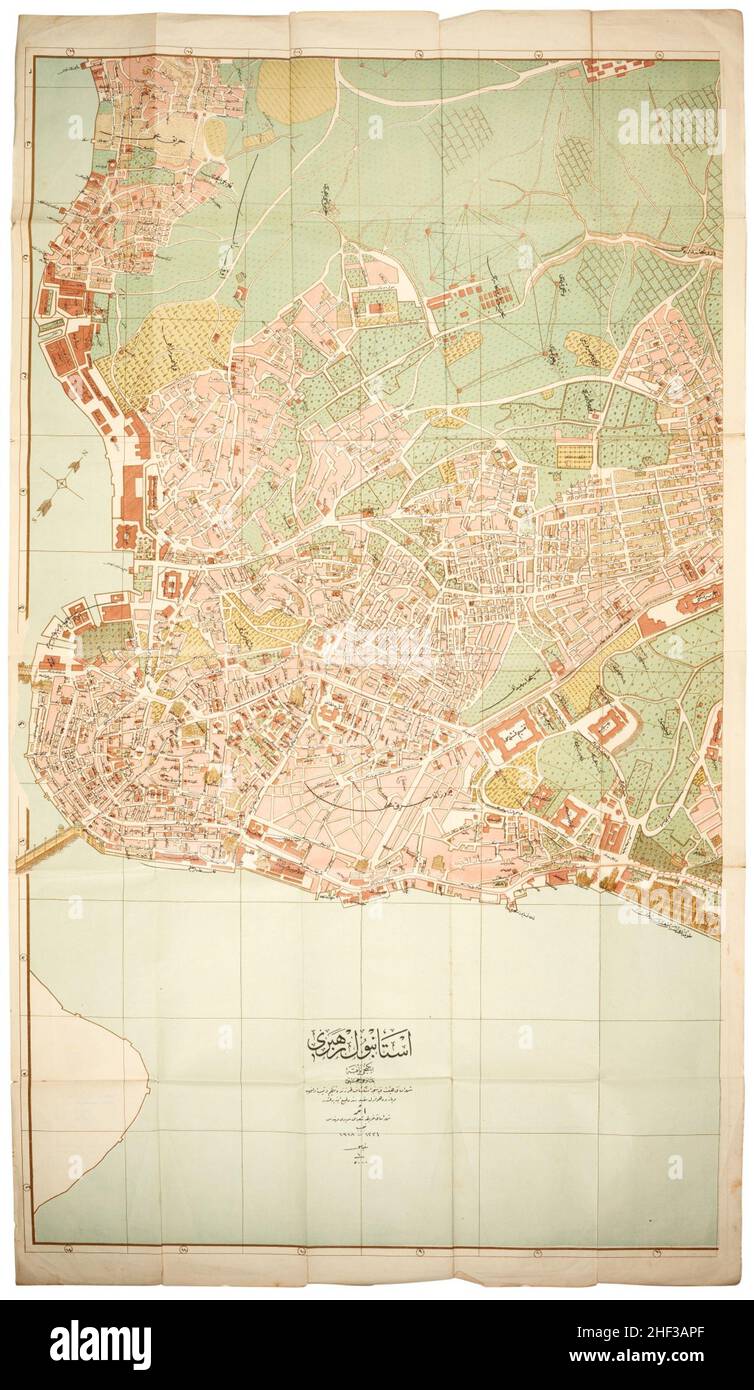 Constantinople maps hi-res stock photography and images - Alamy