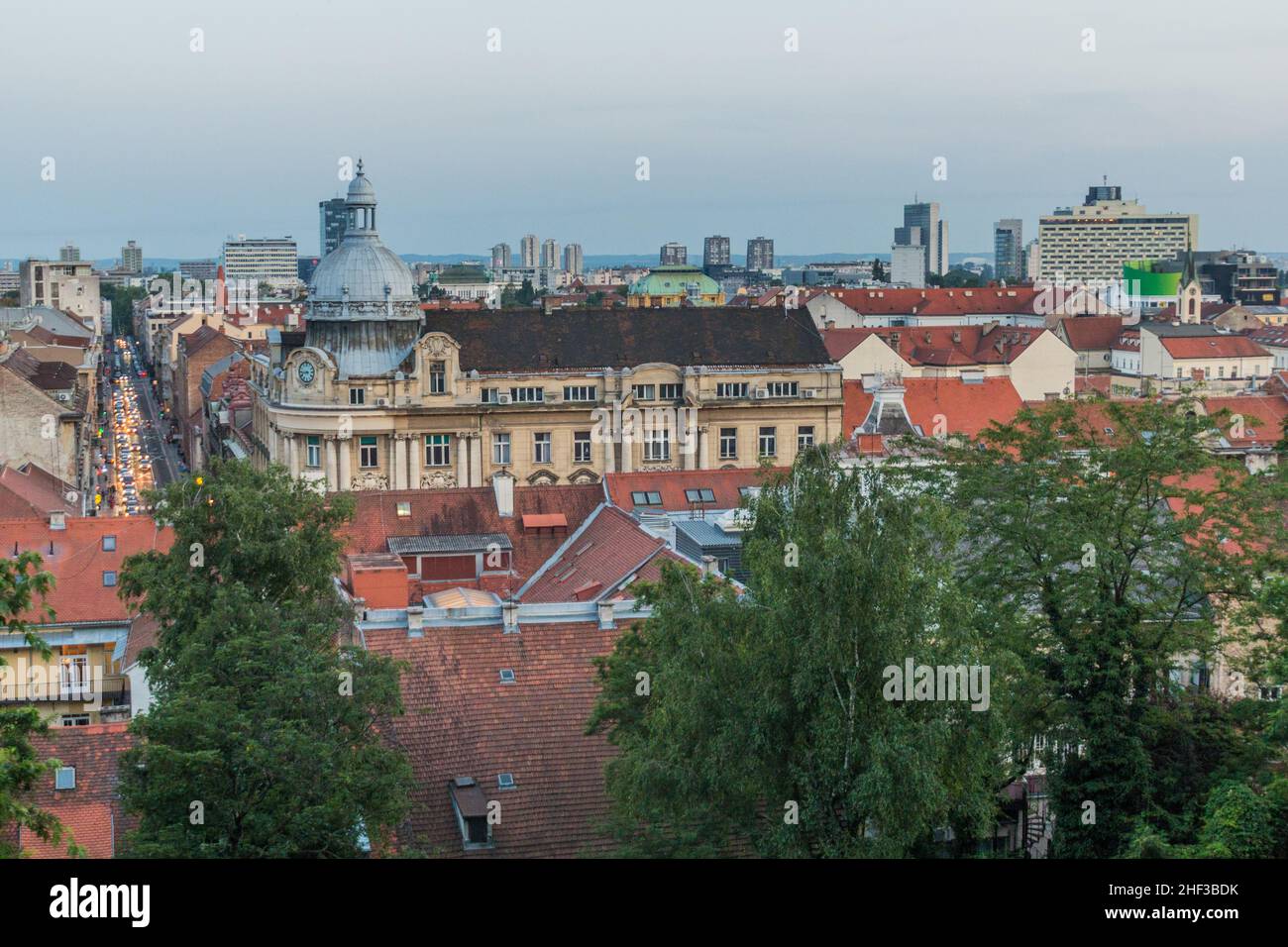 View of zagreb hi-res stock photography and images - Alamy