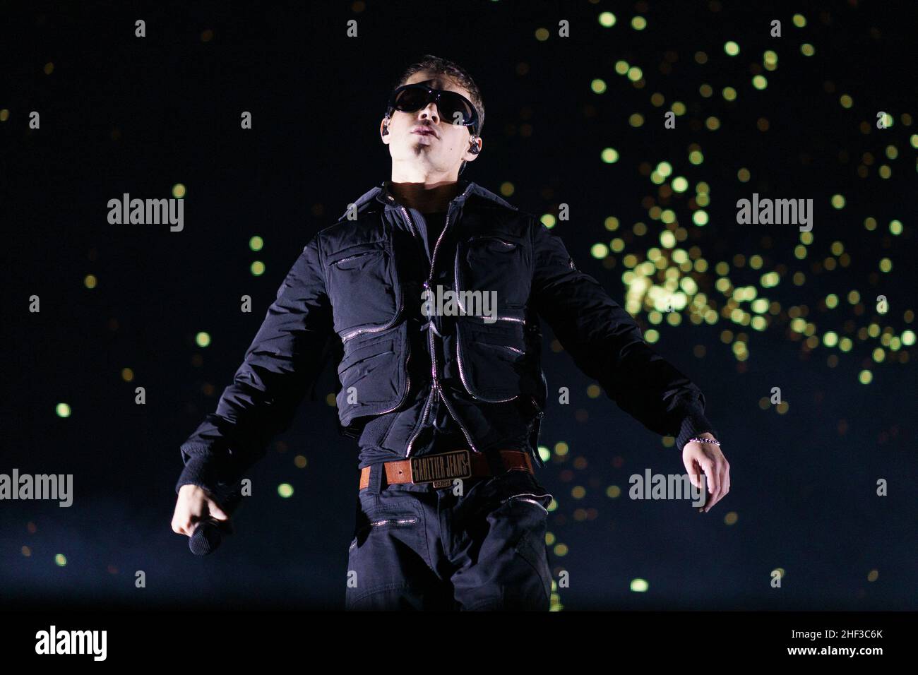 Singer Christian Senra, artistically known as Sen Senra performs during ...