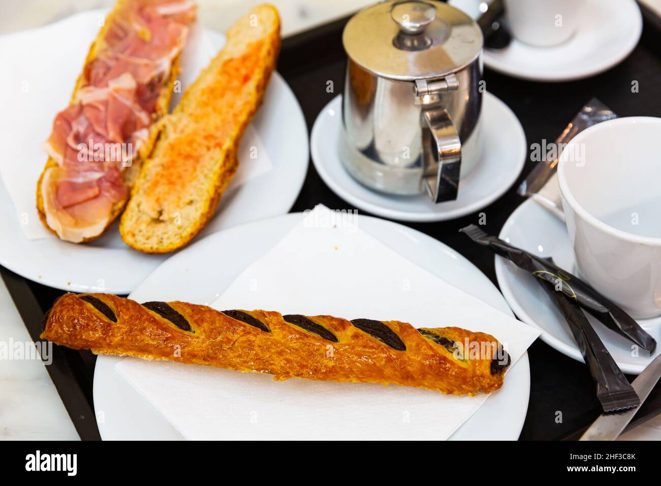 European breakfast hi-res stock photography and images - Alamy