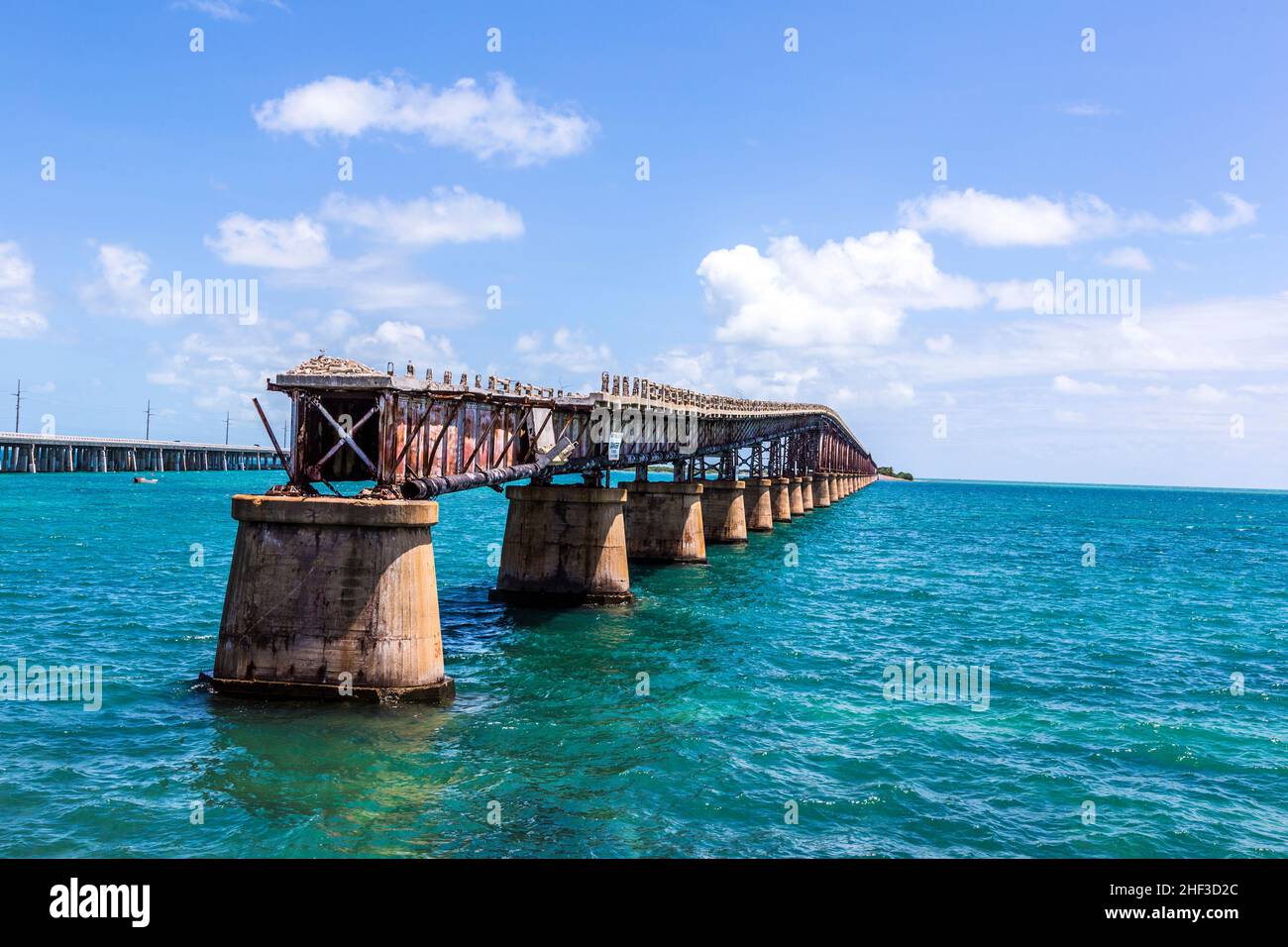 Old Bahia Honda Rail Bridge, Bahia Bay State Park, Florida Keys ...
