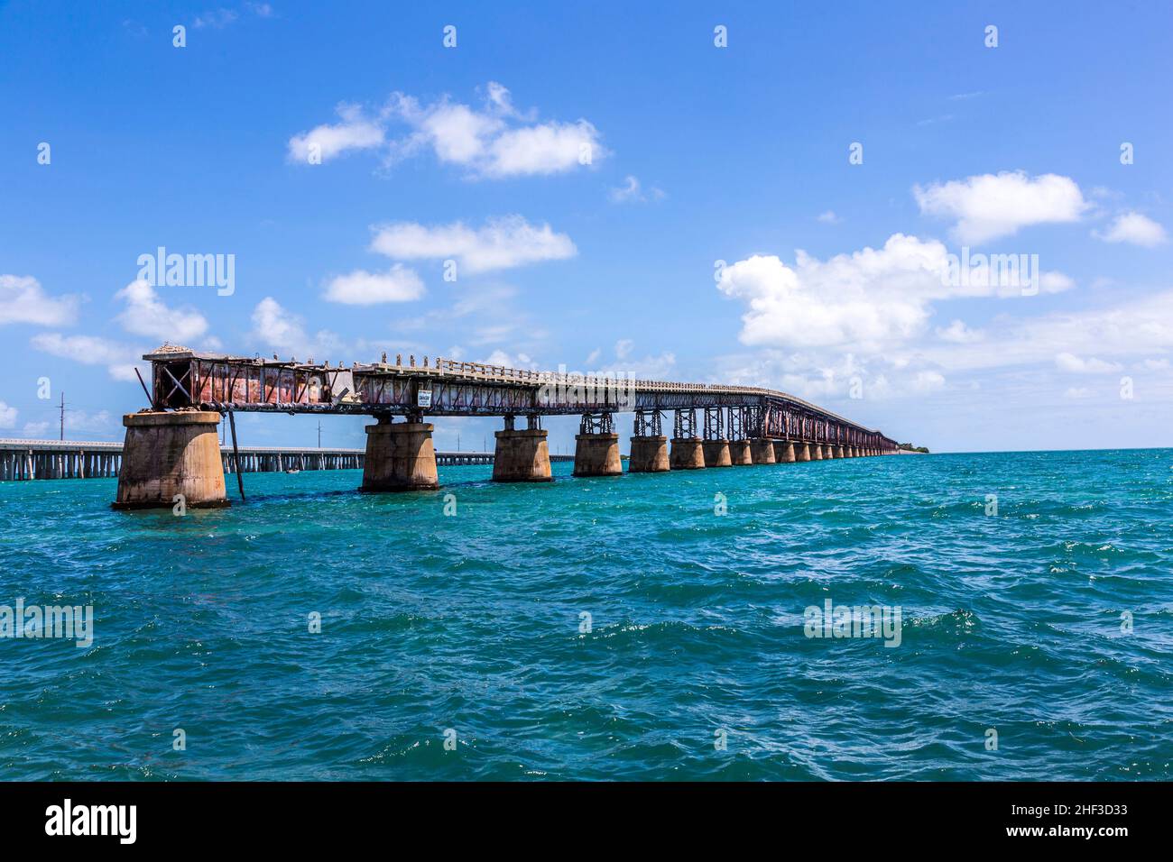 Old Bahia Honda Rail Bridge, Bahia Bay State Park, Florida Keys ...