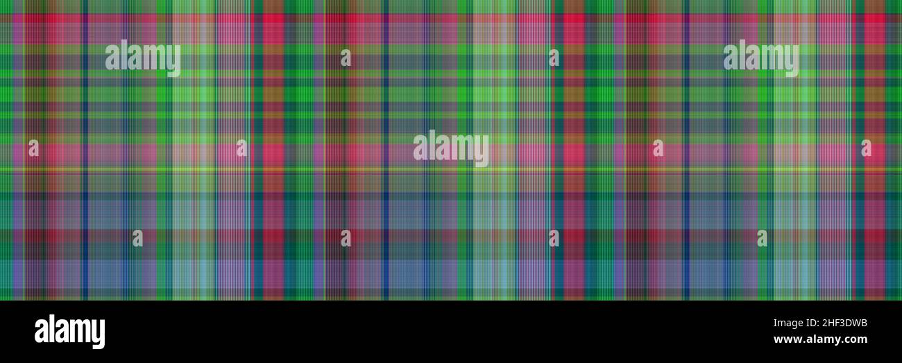 Classic winter tartan plaid seamless edging border. Modern gingham ...