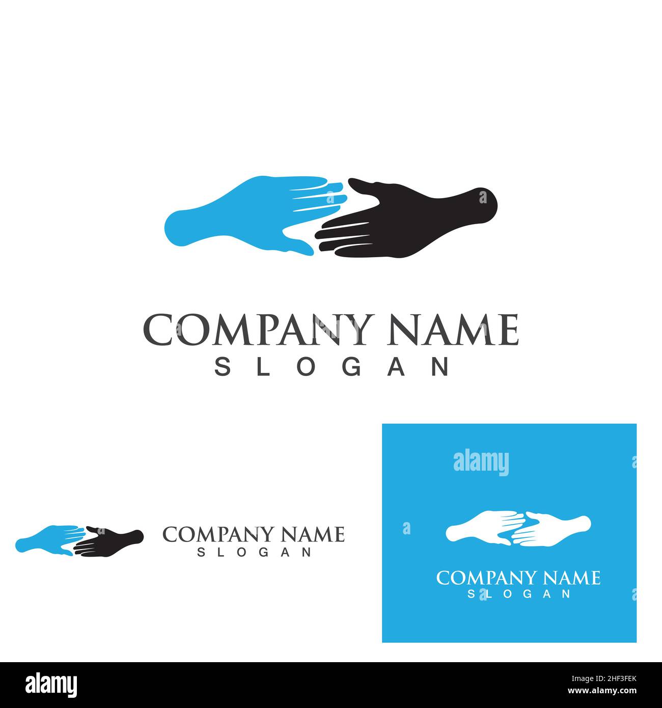 Hand care logo and symbol vector Stock Vector Image & Art - Alamy