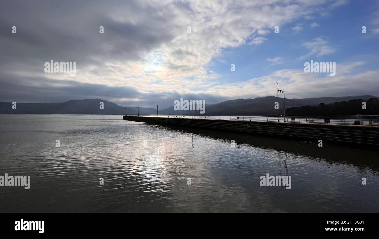 View of Nickajack Lake from Nickajack Lock Jan. 5, 2022 on the ...