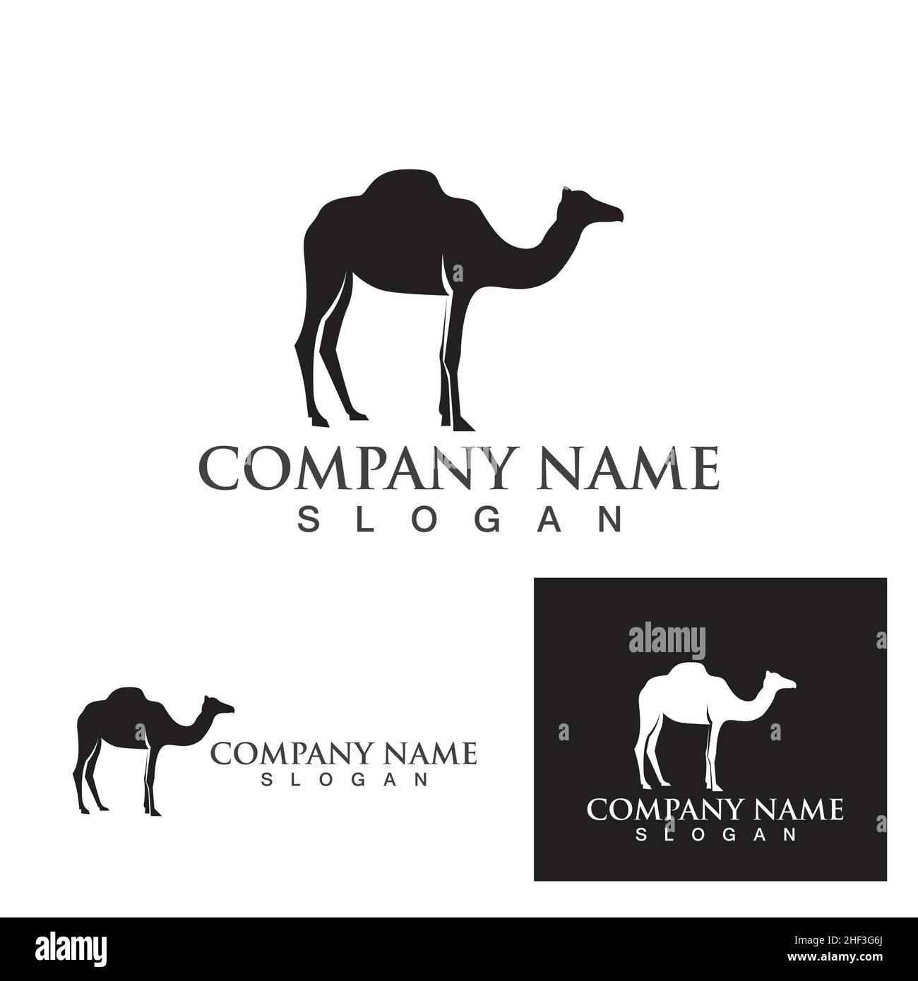 Camel logo template Stock Vector Image & Art - Alamy