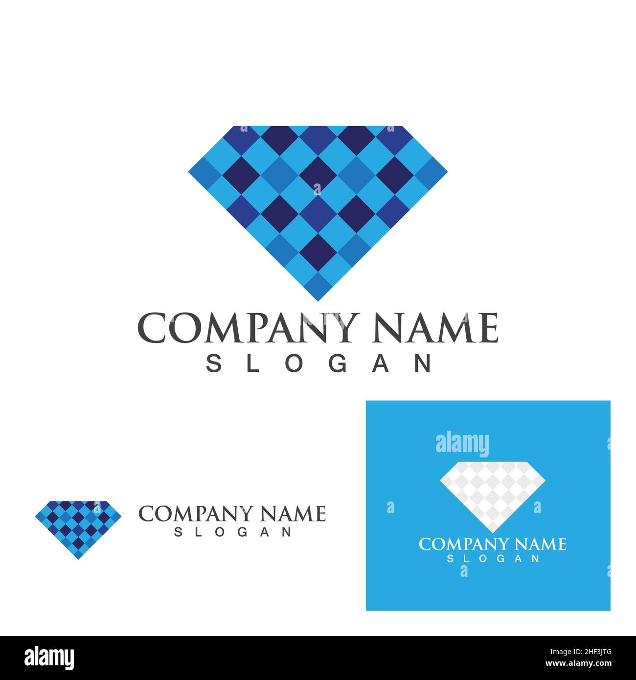 Diamond Logo Template vector icon illustration design Stock Vector ...