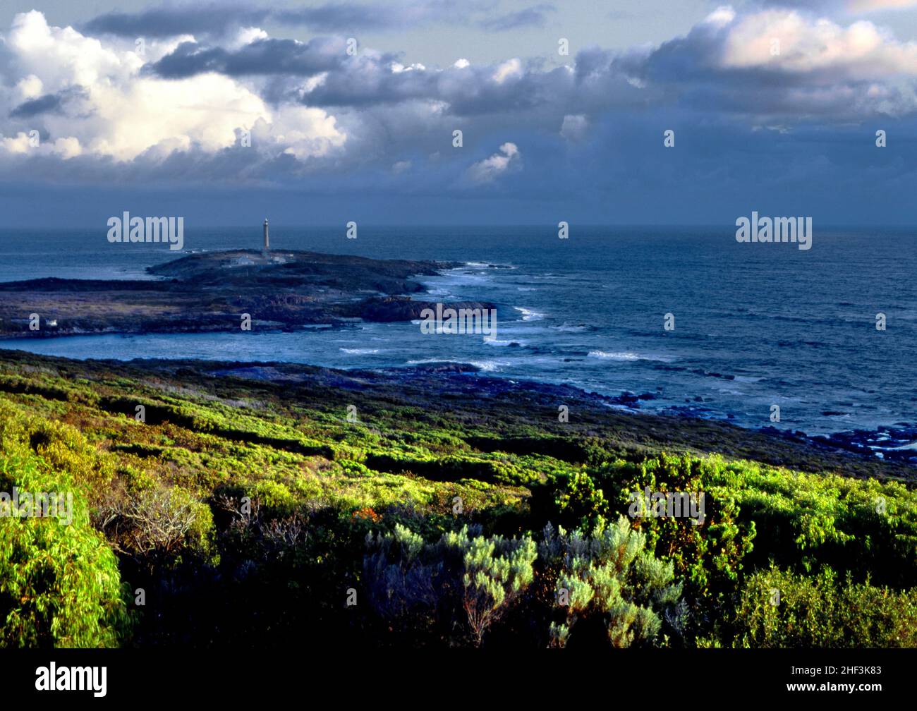Cape Leeuwin Lighthouse, where Indian and Great Southern Oceans Meet ...