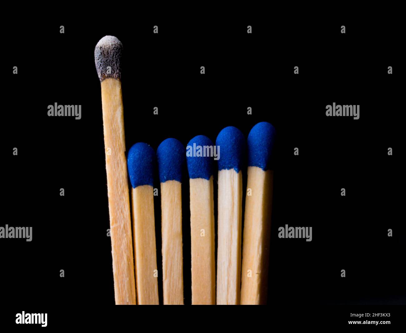 Black matchstick art hi-res stock photography and images - Alamy