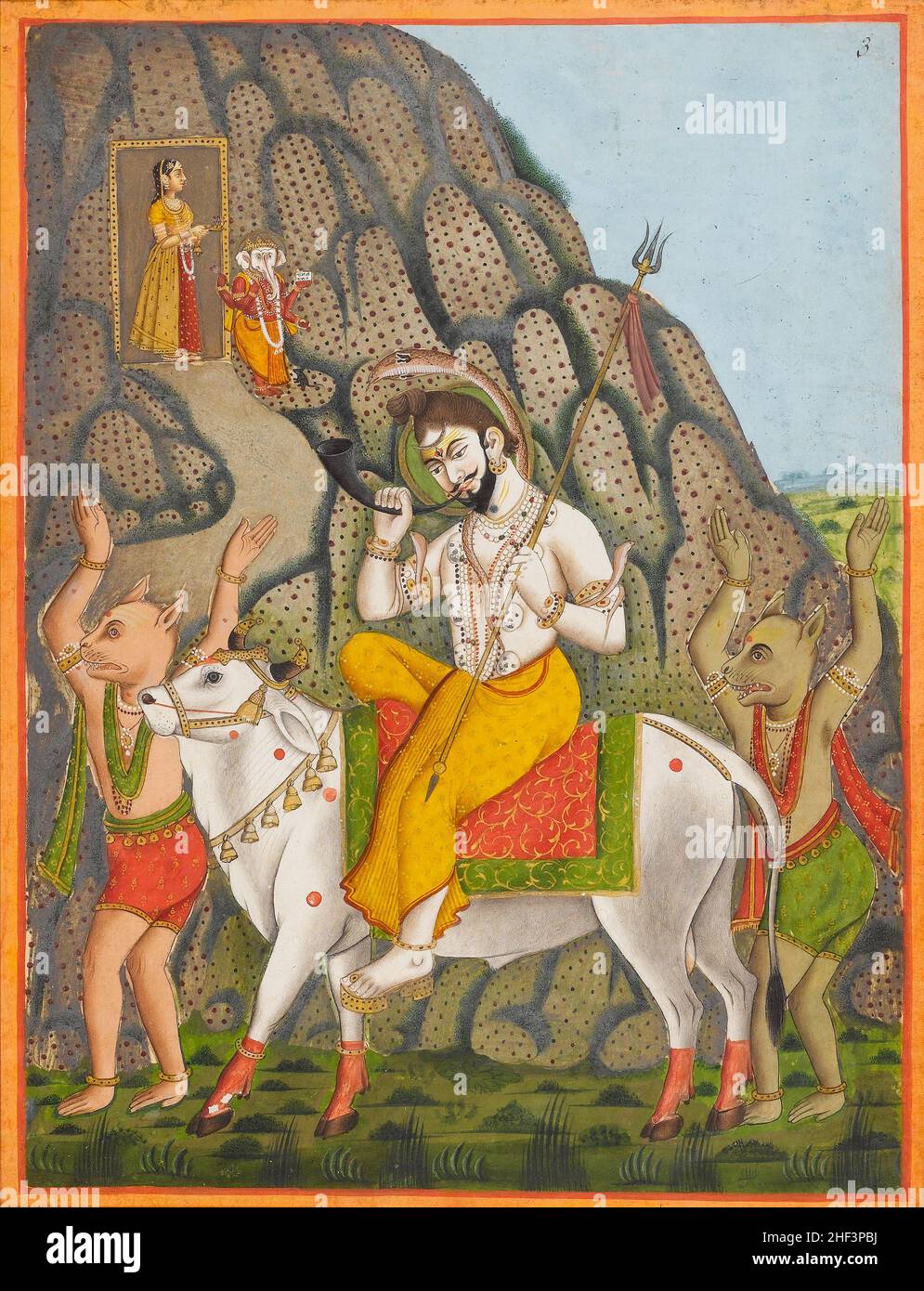 Shiva parvati ganesh hi-res stock photography and images - Alamy