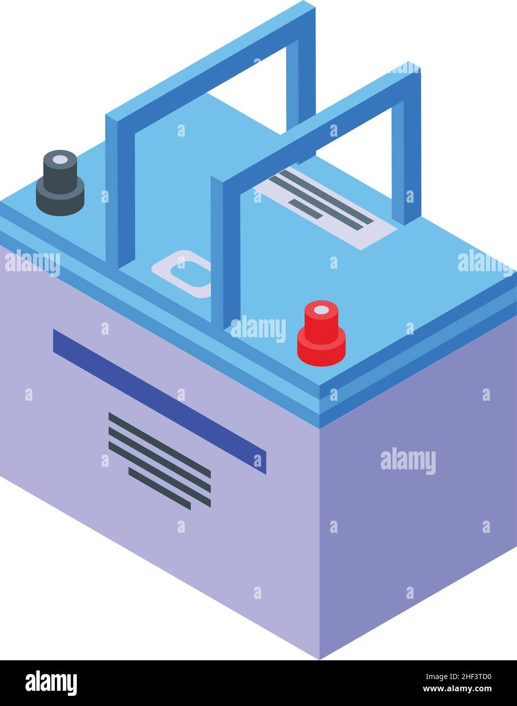 Solar panel battery icon isometric vector. Energy power. Electric ...