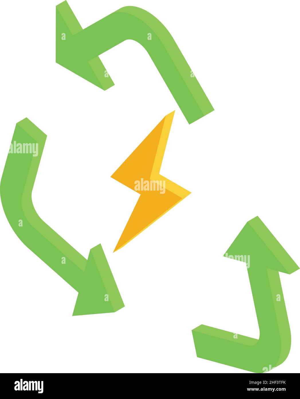 Recycle energy icon isometric vector. Solar panel. Cell power Stock ...