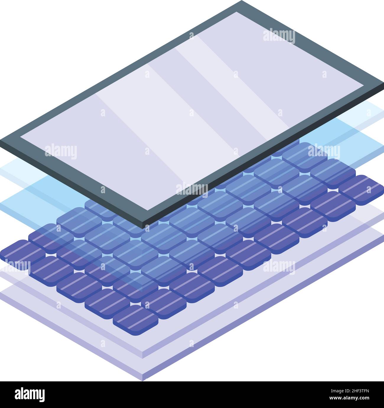 Solar panel construction icon isometric vector. Energy supply. Modern ...