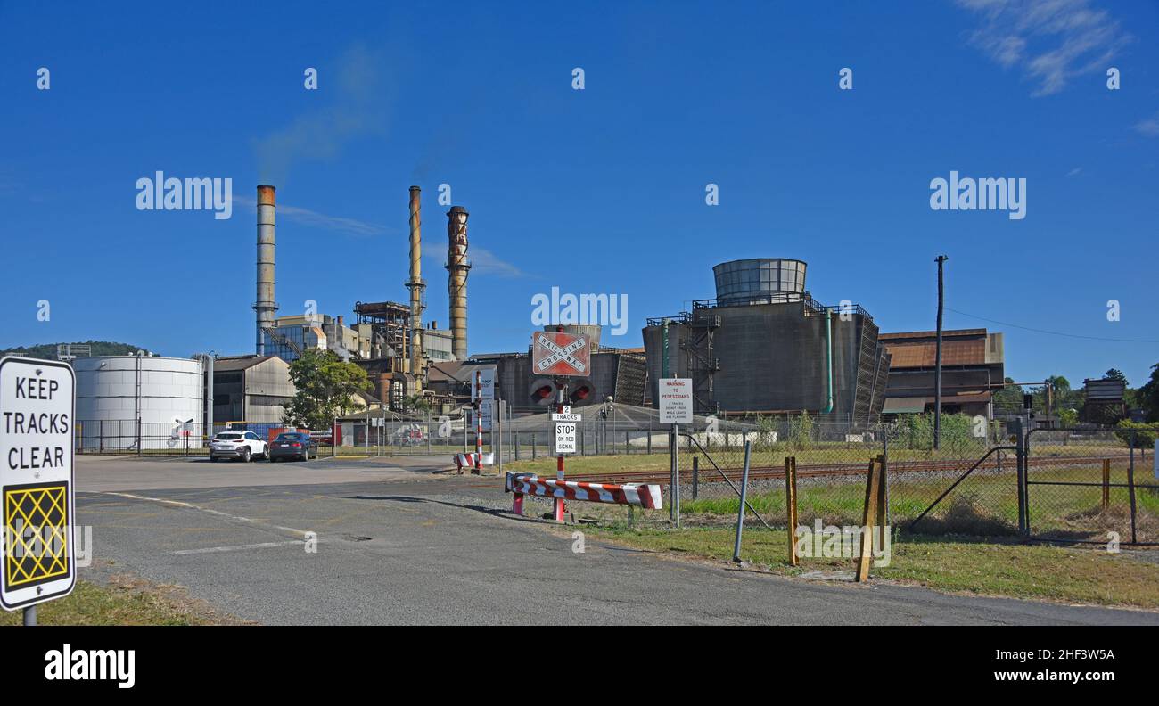 Plane Creek Sugar Mill at Serina, north Queensland, australia Stock ...