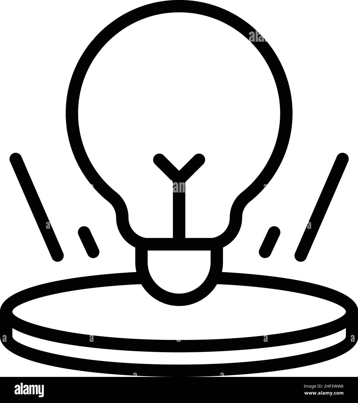 Critical thinking icon outline vector. Think mind. Human skill Stock ...