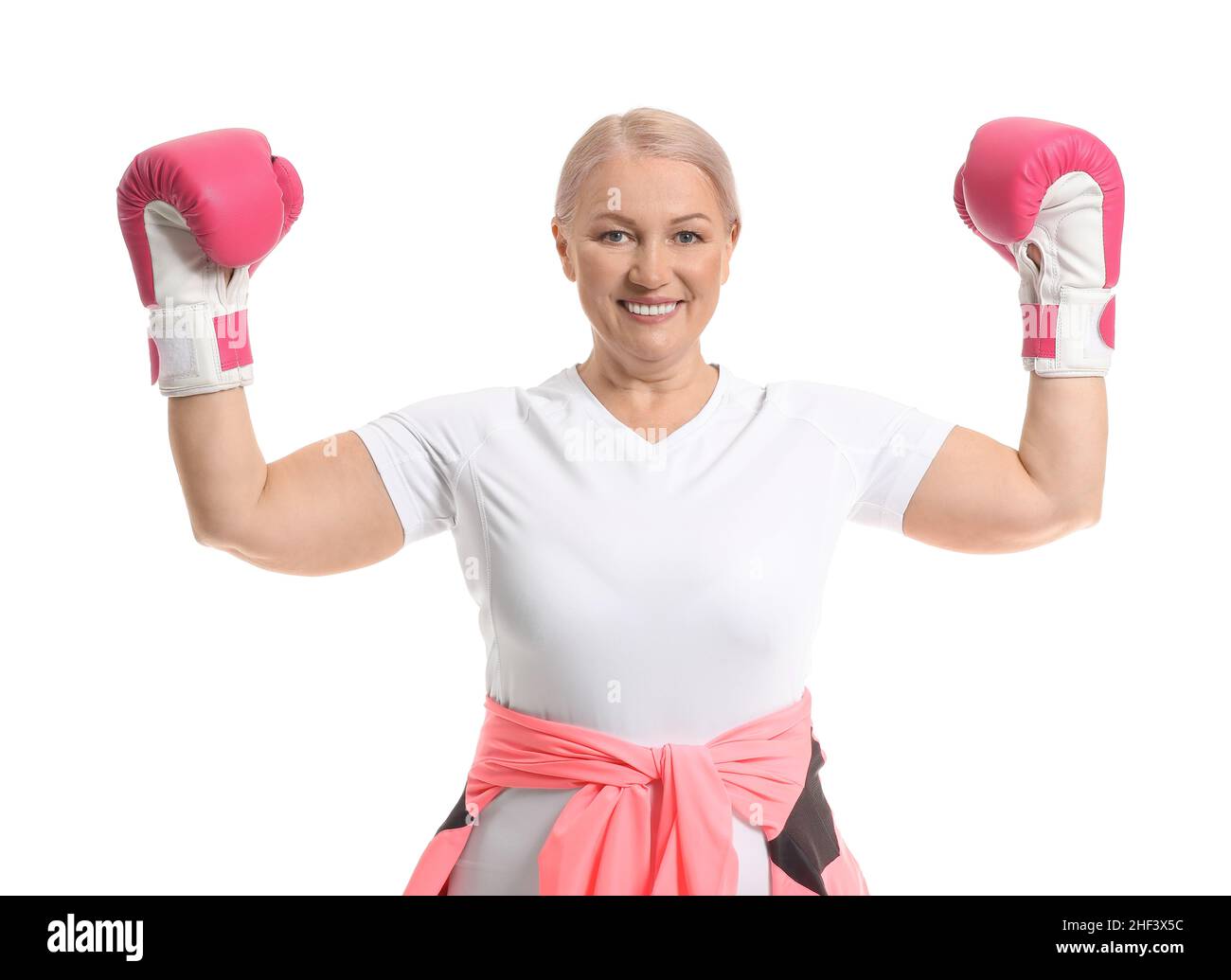 Mature women boxing hi-res stock photography and images - Alamy