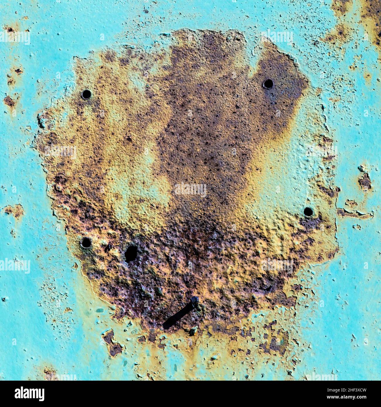 detail of old industrial rotten rusty closed iron wall Stock Photo - Alamy