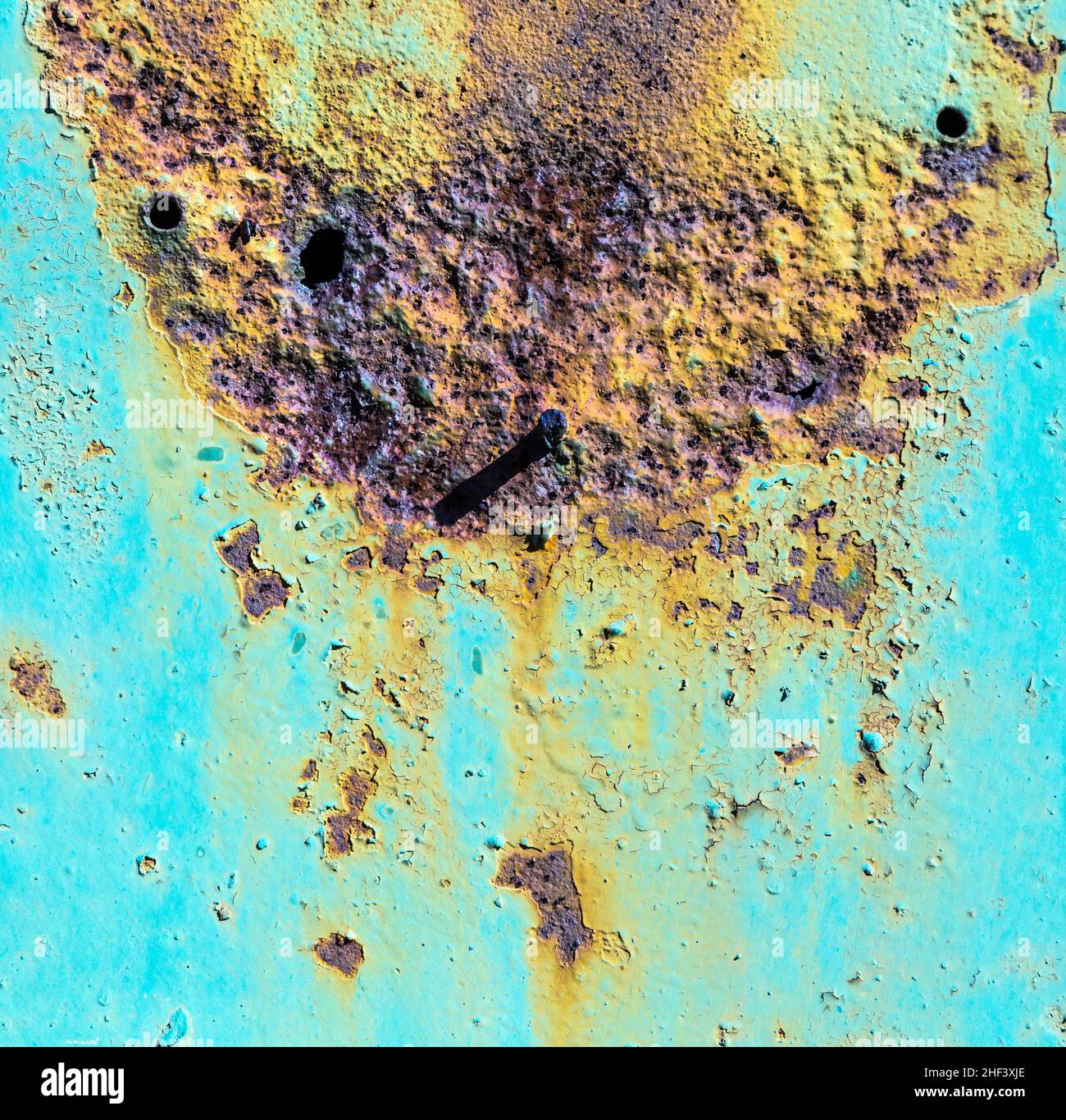 detail of old industrial rotten rusty closed iron wall Stock Photo - Alamy