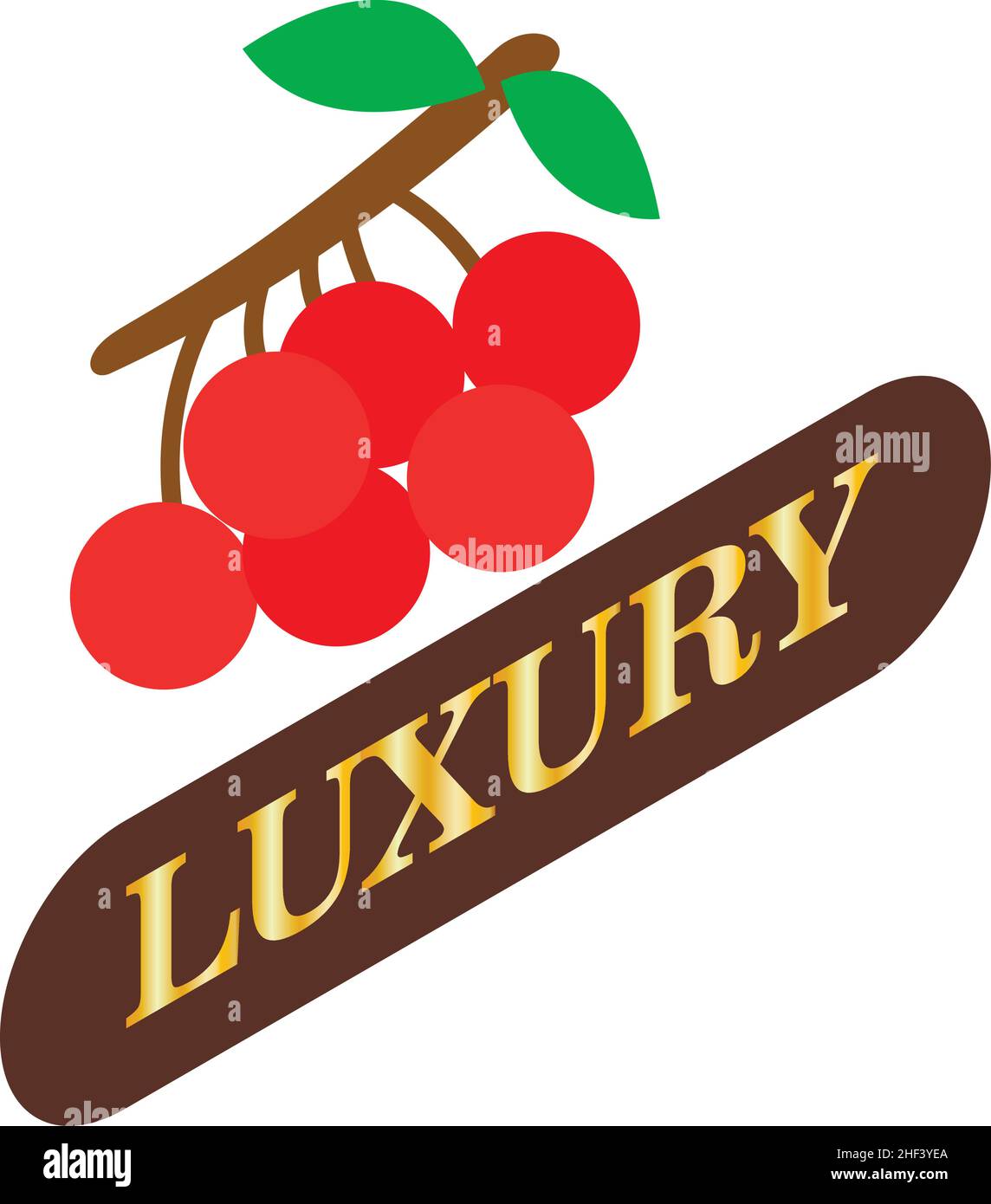 Autumn berry icon isometric vector. Rowan tree branch with leaf and red ...