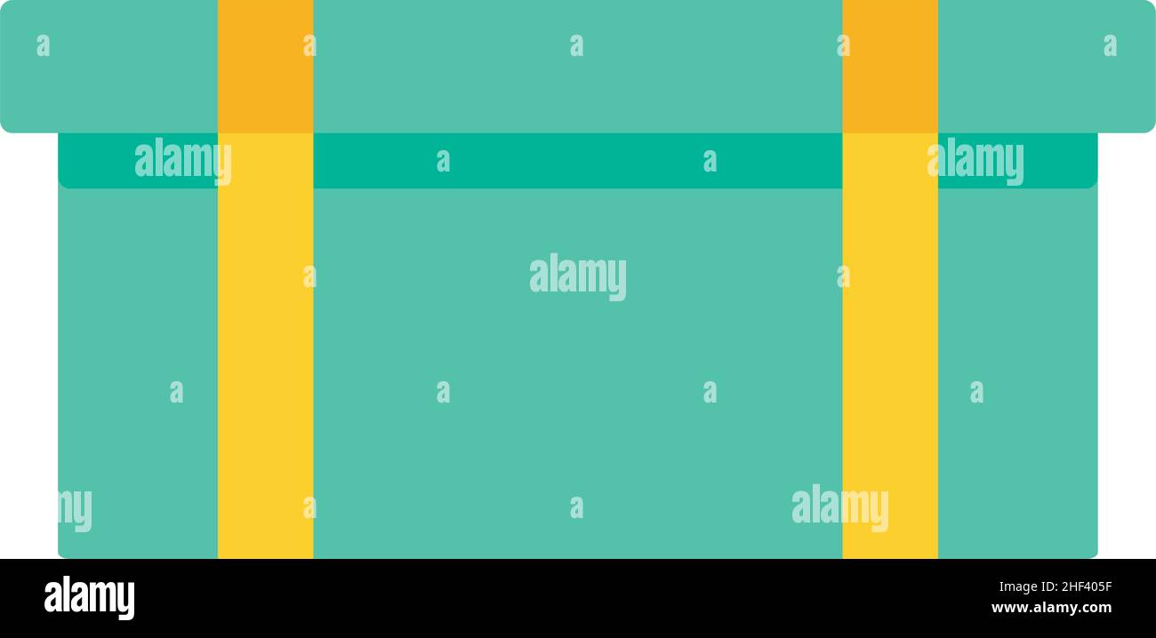 green box icon on white background Stock Vector Image & Art - Alamy