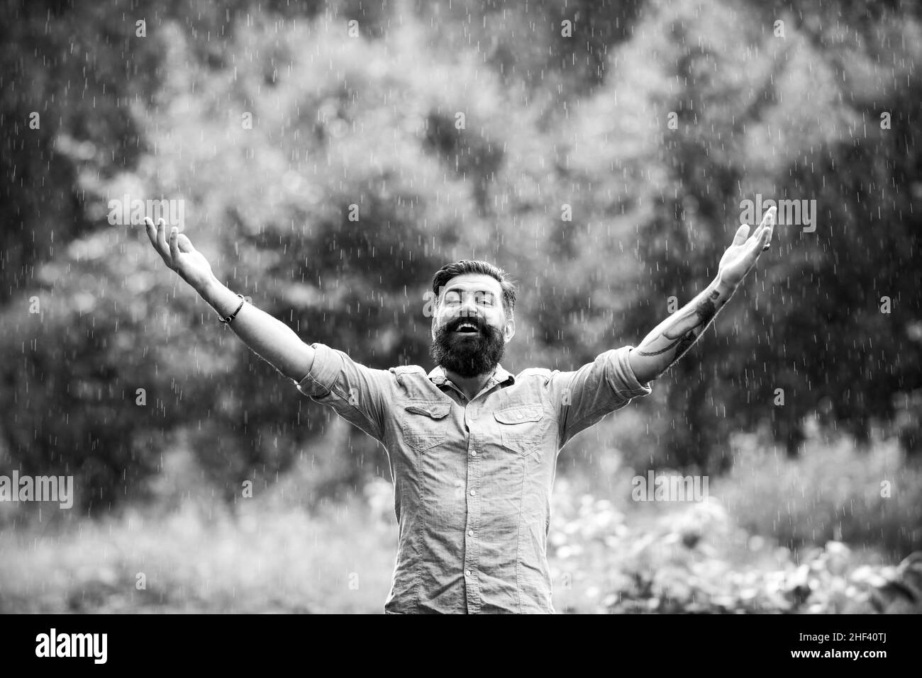 Carefree autumn Black and White Stock Photos & Images - Alamy