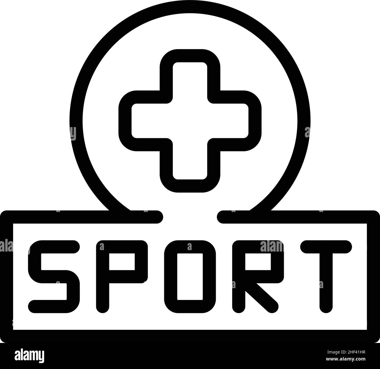 Sport medical help icon outline vector. Doctor man. Patient injury ...
