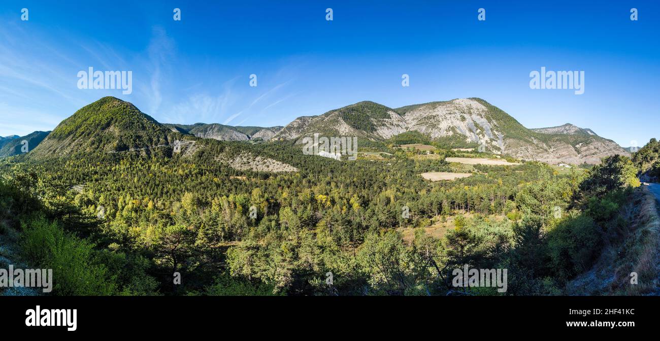 canyon with river La blanche Torrent in France Stock Photo - Alamy