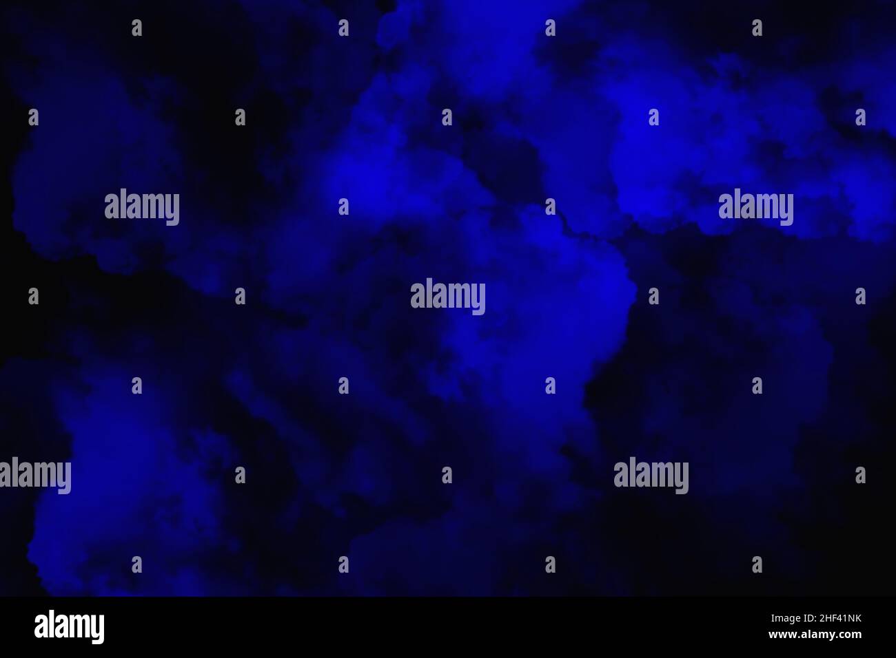 Blue smoke, nebula. Abstract clouds of color smoke colorful texture ...