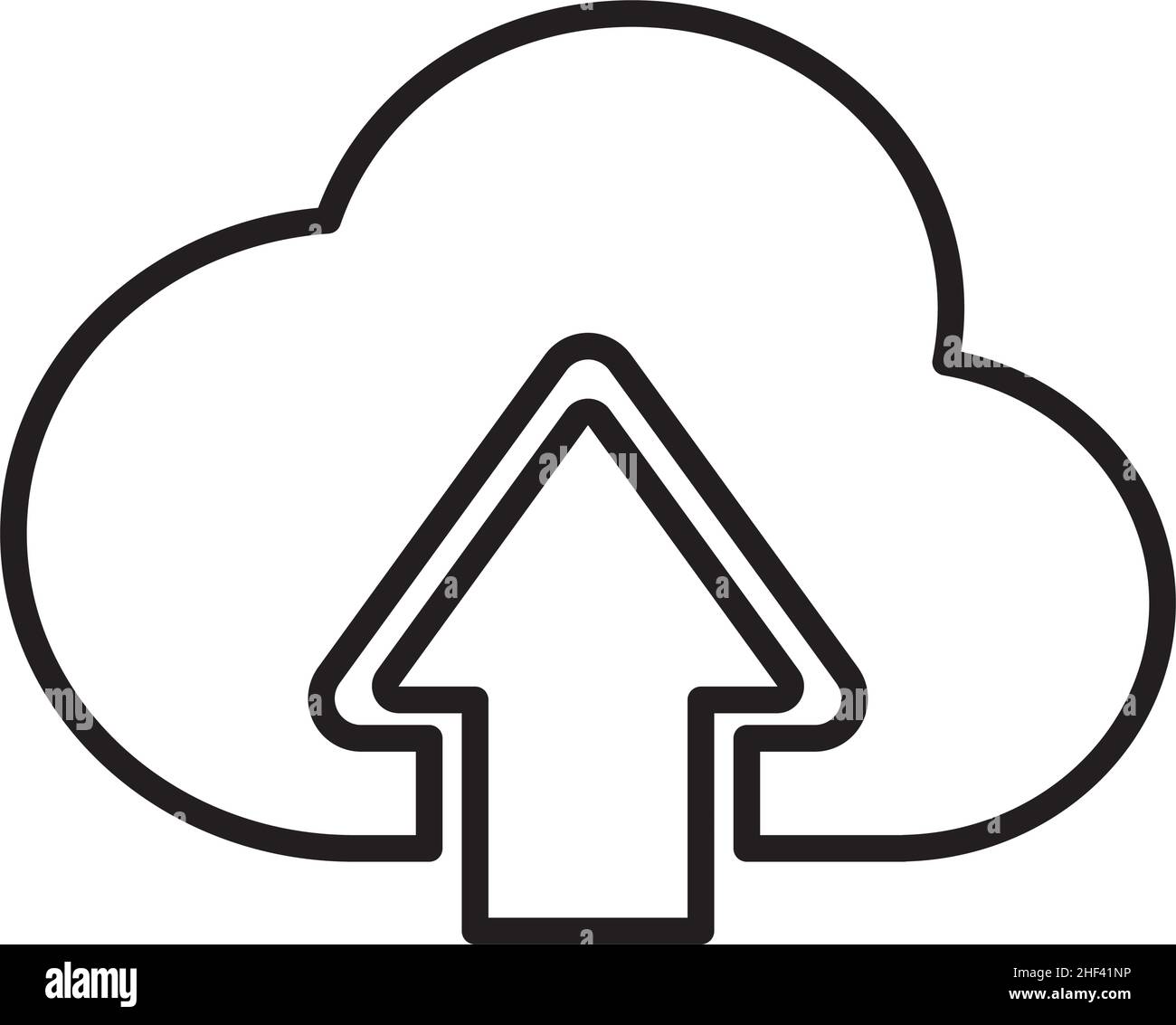 cloud storage on white background Stock Vector Image & Art - Alamy