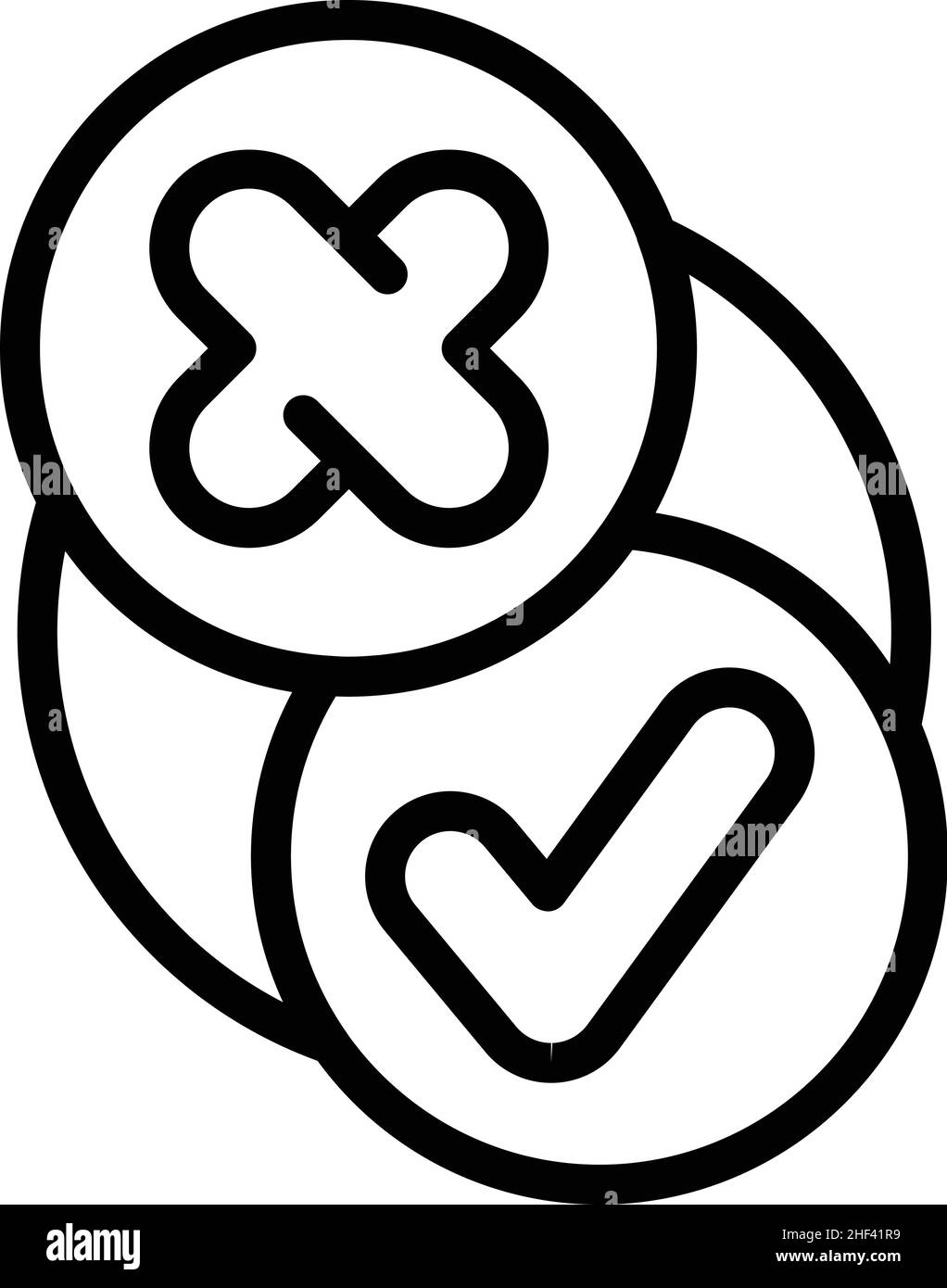 Disclaimer icon outline vector. Legal document. Policy contract Stock ...