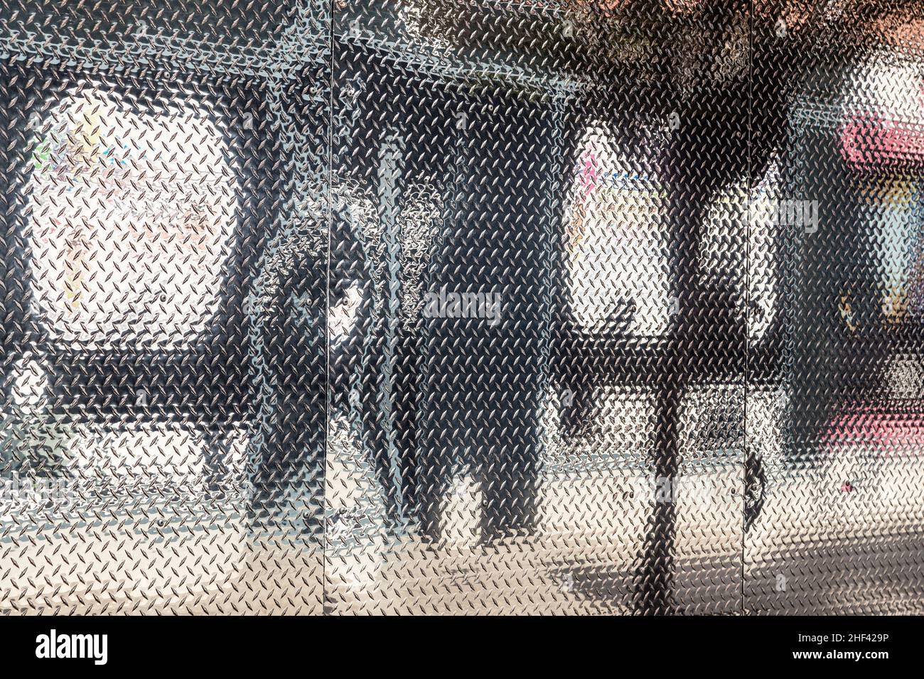 Grey Iron Background. Grey Shine Metal Pattern with reflection Stock ...