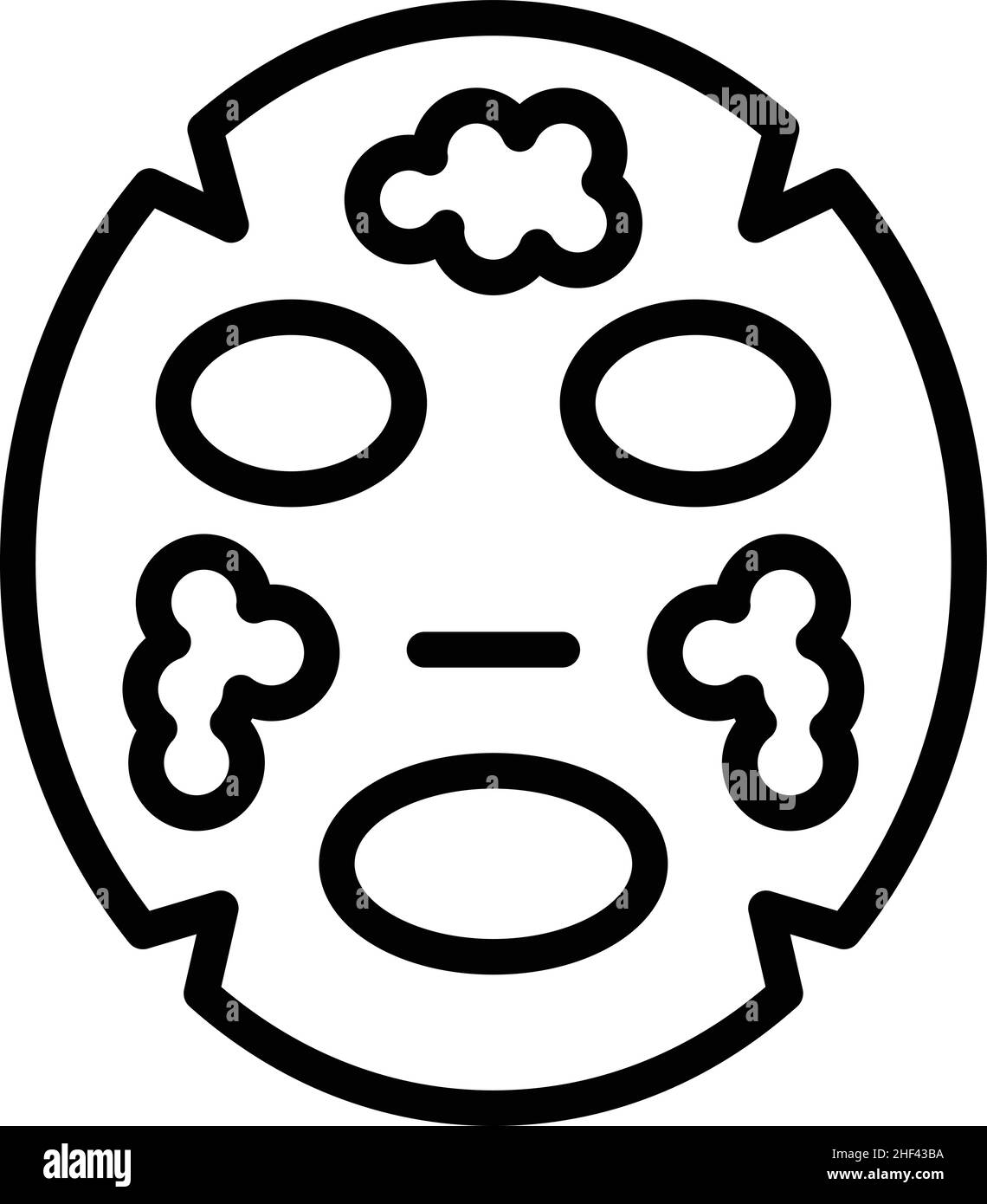 Apply face mask Black and White Stock Photos & Images - Alamy