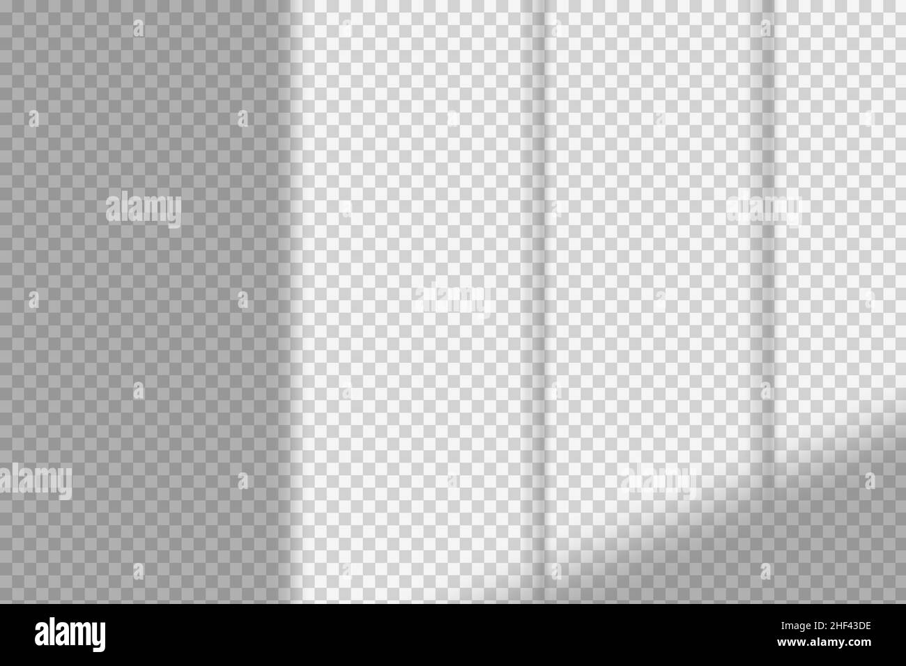 Window shadow vector overlay on transparent background. Natural scene ...