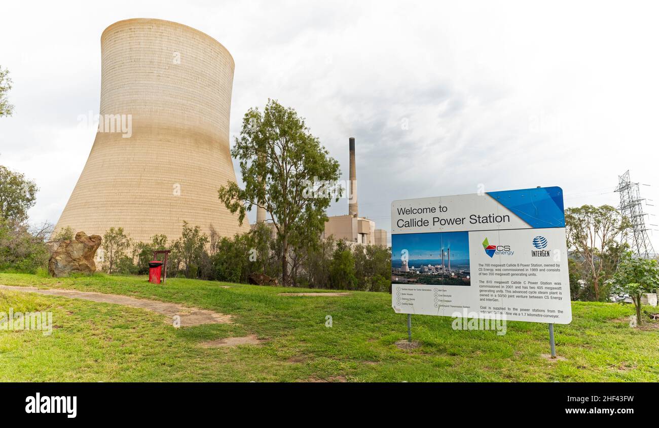 Callide Power Station is located near Biloela, in Central Queensland ...