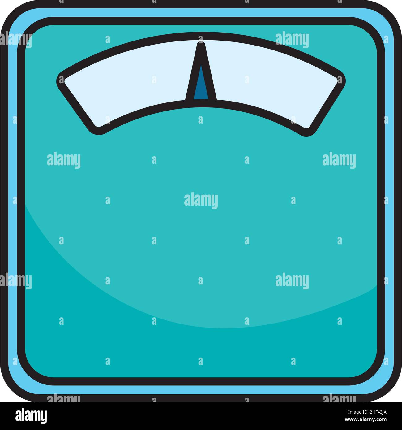 weight scale icon on white background Stock Vector Image & Art - Alamy