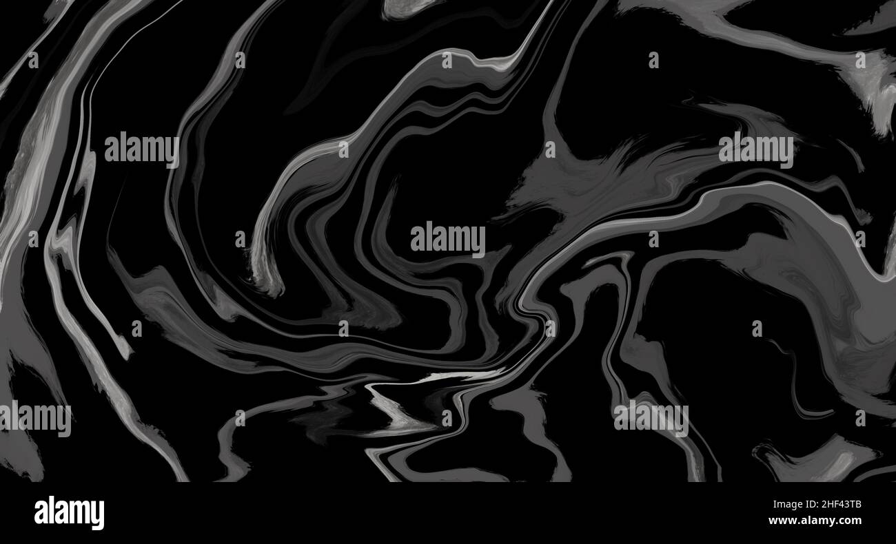 Black background. Illustration of fabric or paint streaks. Rich texture ...