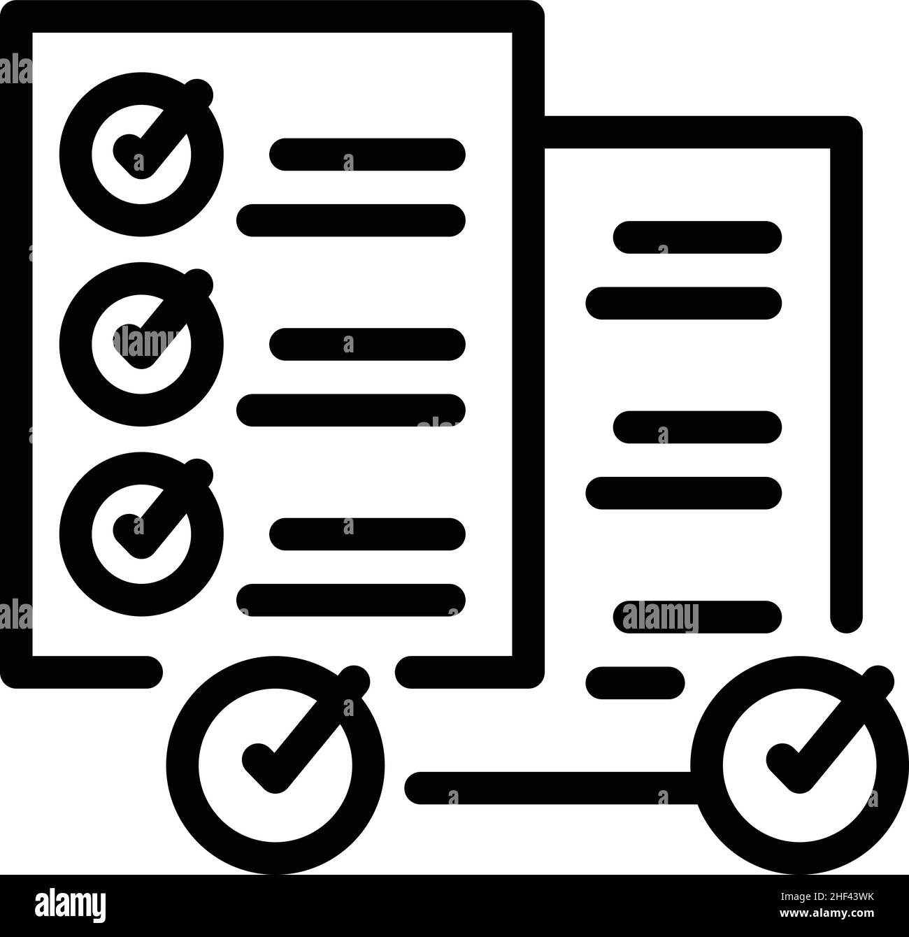 Social learning icon outline vector. System education. Online training ...