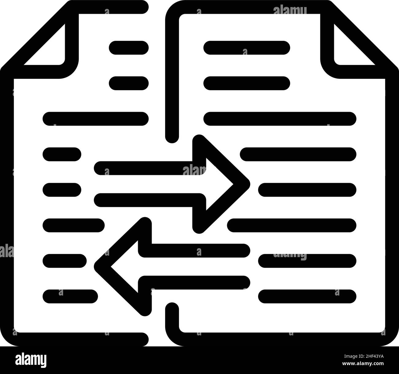 Change education icon outline vector. Online management. School ...