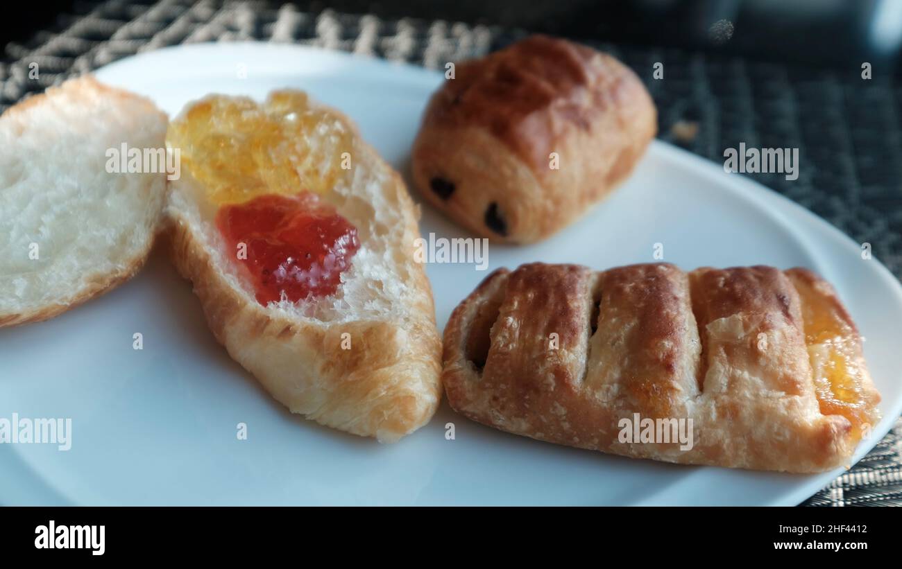 Bakery Cakes Pastry Continent Hotel Bangkok Medinii Restaurant Stock ...