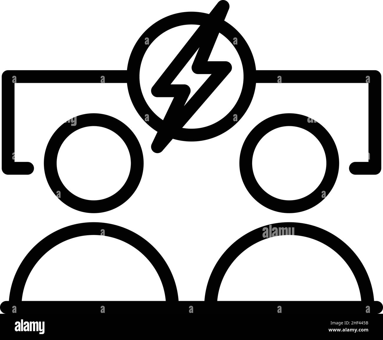 Group critical thinking icon outline vector. Think mind. Human skill ...
