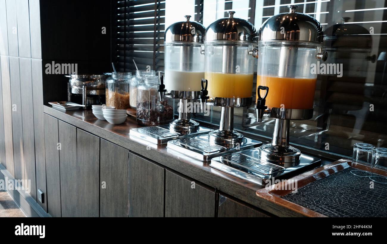 Juice Bar Continent Hotel Bangkok Medinii Restaurant Stock Photo - Alamy