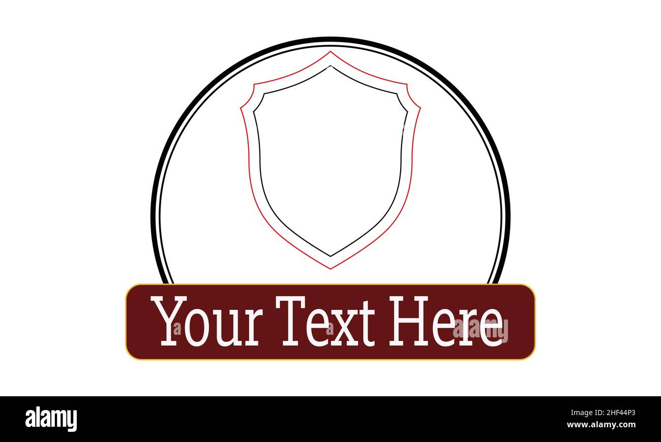 Football league logo, labels, emblems and design elements for sport ...