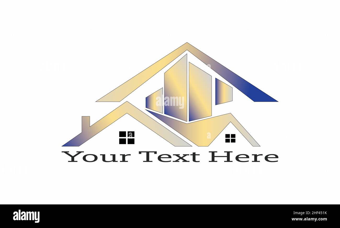 Logo template real estate, apartment, condo, house, rental, business ...