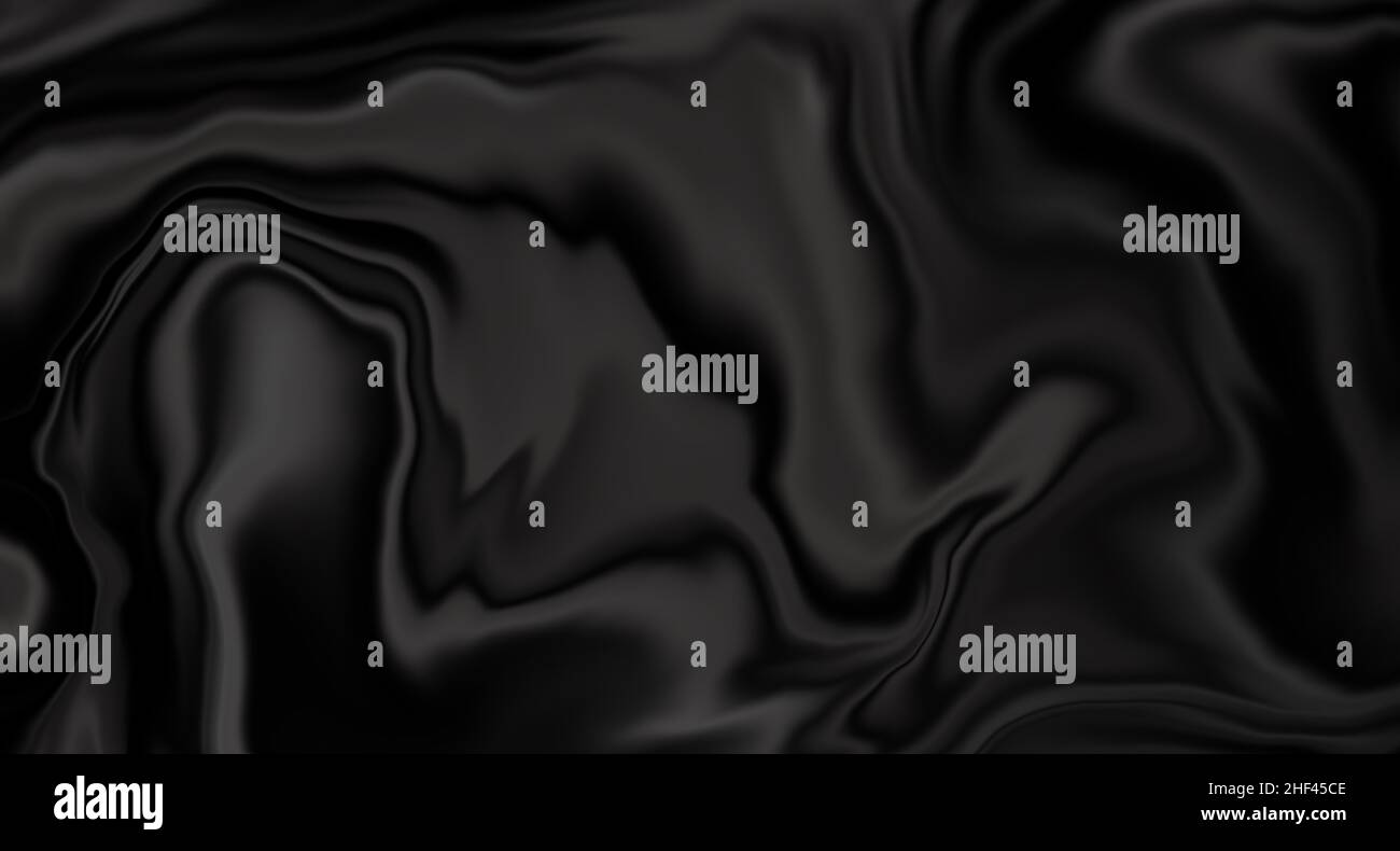 Black background. Illustration of fabric or paint streaks. Rich texture ...