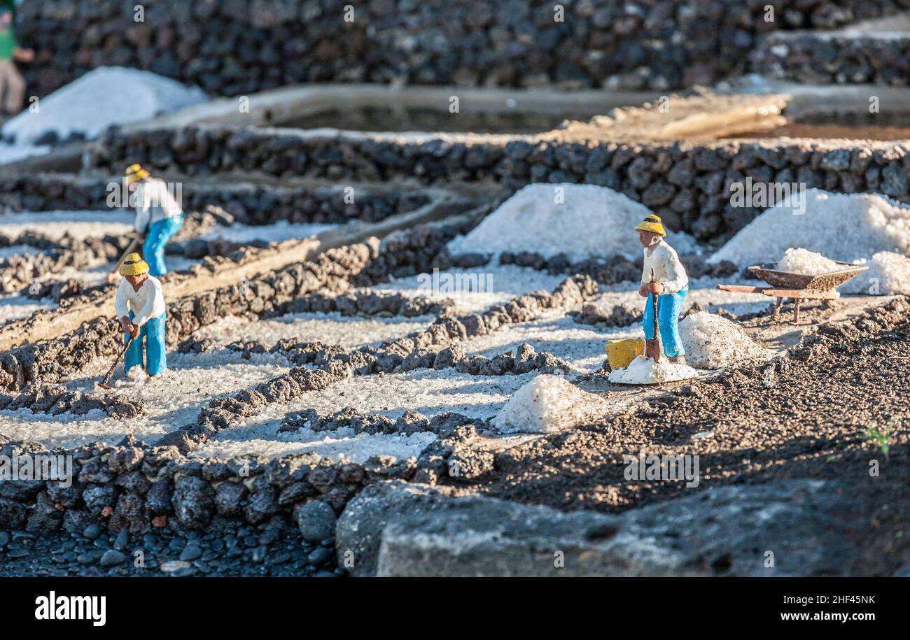 christmas crip at the public place in Yaiza, Spain Stock Photo - Alamy