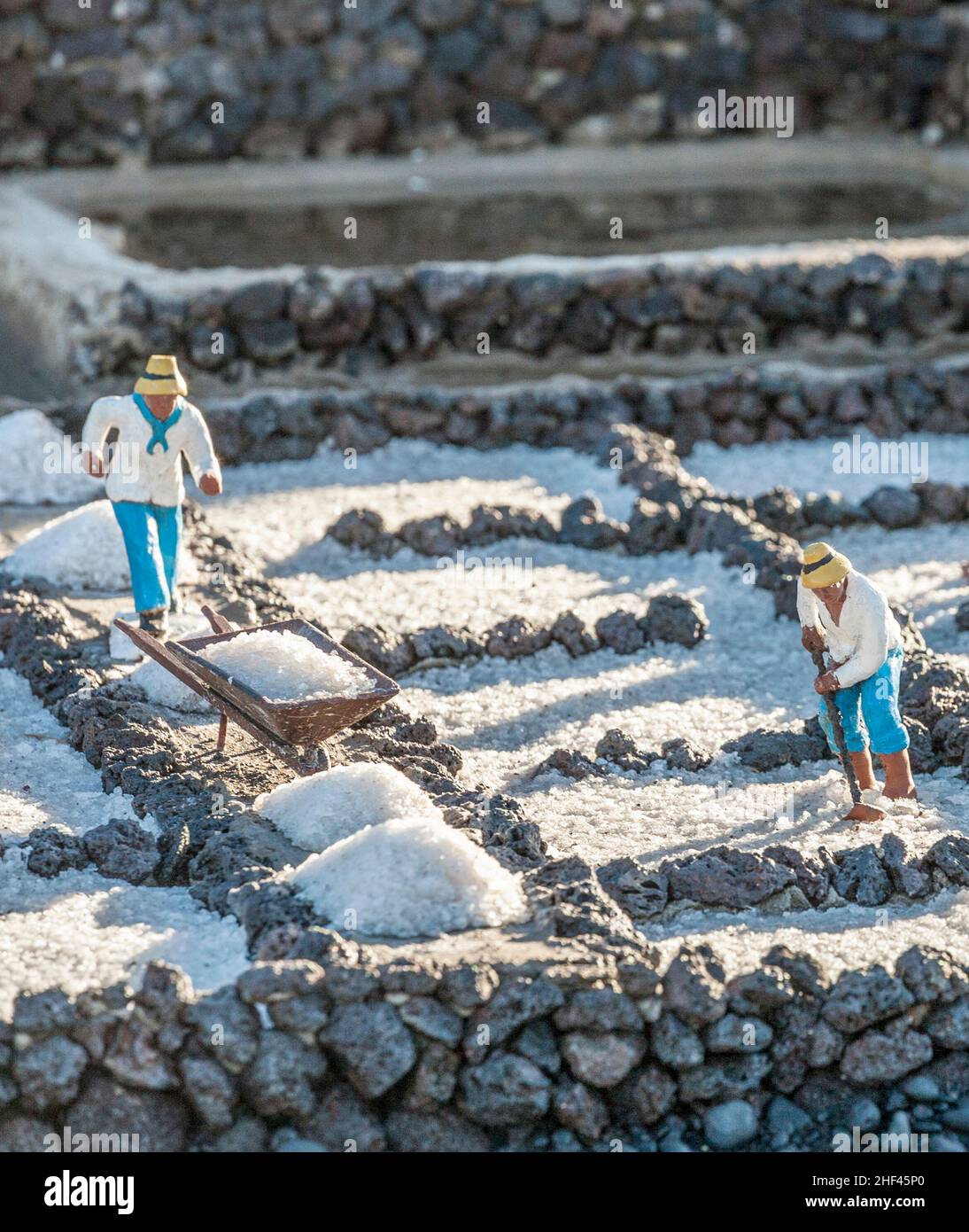 christmas crip at the public place in Yaiza, Spain Stock Photo - Alamy